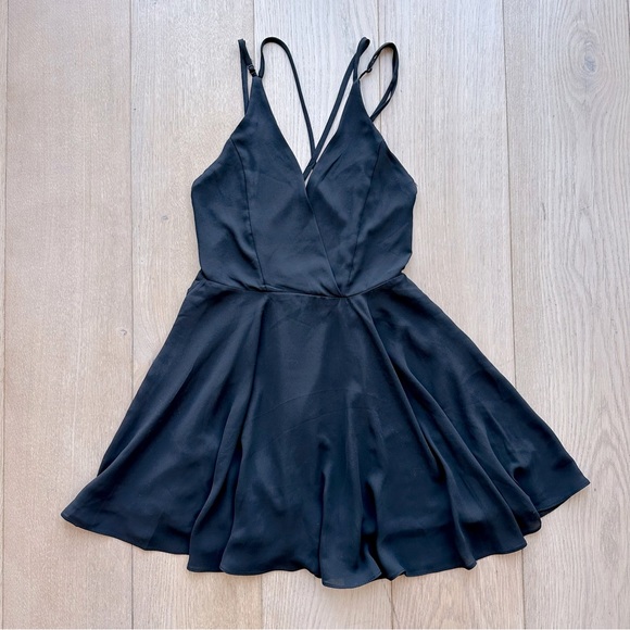 Kimchi Blue | Dresses | Strappy Little Black Dress With Low Back ...